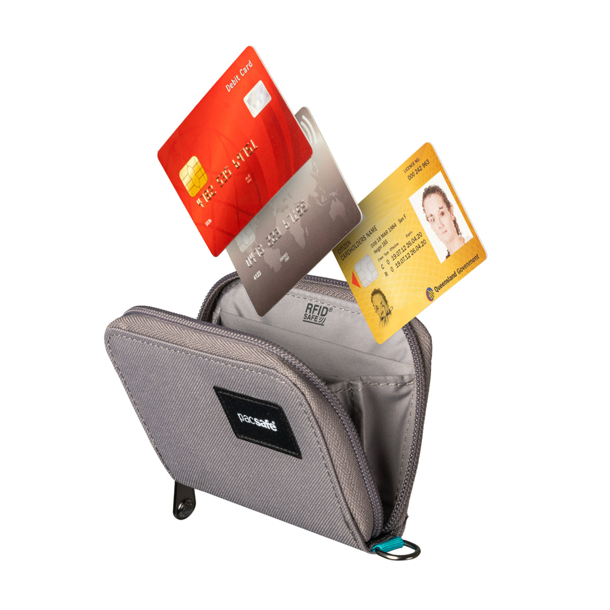 Pacsafe® RFIDsafe™ RFID blocking card wallet | Pacsafe® - Pacsafe ...